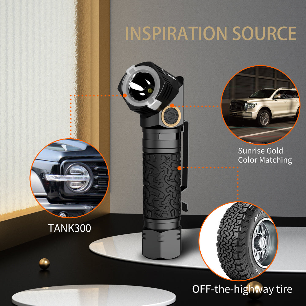 Nicron L71 Rechargeable Super Bright Twist flashlight – Nicron Store